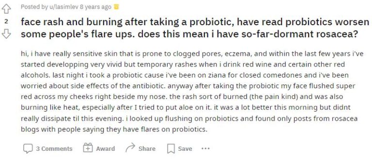 Can Probiotics Cause Skin Problems? (what I discovered)